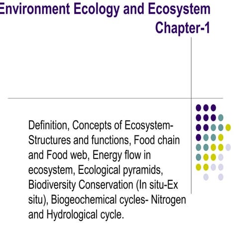 Concepts of biosphere, ecosystem, biome, ecotone, community and ecology ...