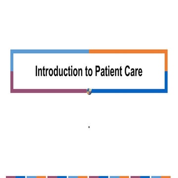1.1.1INTRODUCTION TO PATIENT CARE IN IPC | PPTX