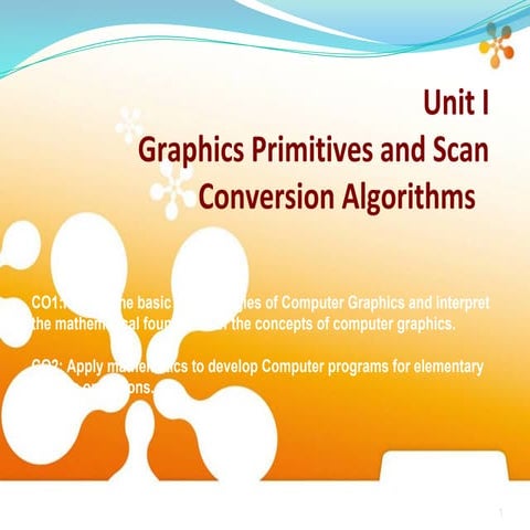 It's the ppt of explanation : Graphics primitives and scan conversion ...