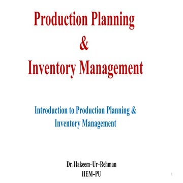 1. Introduction to Production Planning & Inventory Management.pptx