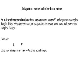 1. L8.1 independent clause and subordinate clause.pptx