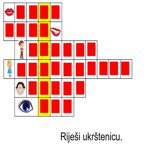 1. Dijelovi tijela.pptx za drugi razred osnovne | PPTX