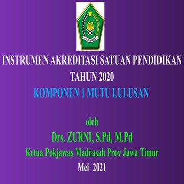 Mutu lulusan adalah tingkat keunggulan atau karakteristik kinerja hasil ...