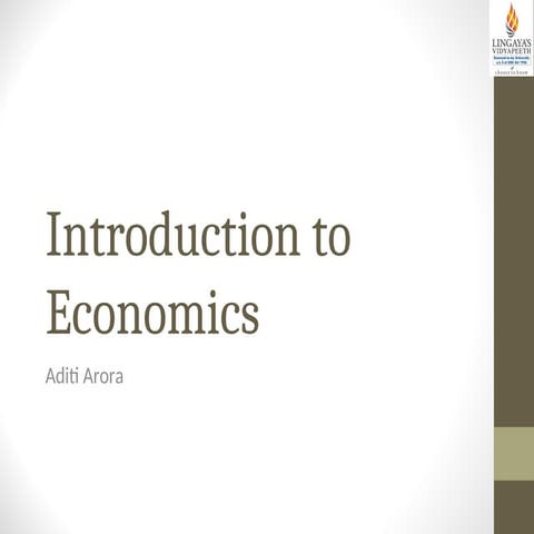 1.-Introduction-to-Economics.ppt will help to understand the concepts | PPT