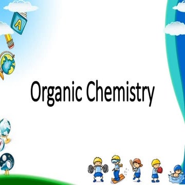 Introduction to Organic Chemistry IEB gr12 | PPTX