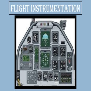 Comprehensive Overview of Flight Instrumentation Systems and Their ...