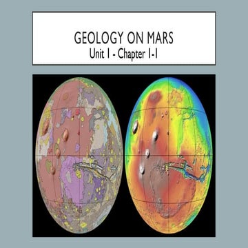 Exploring Mars Geology and Habitability: Earth Science Insights | PDF