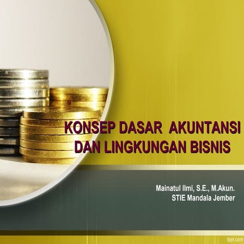 1 2 akuntansi dan lingkungan bisnis | PPT