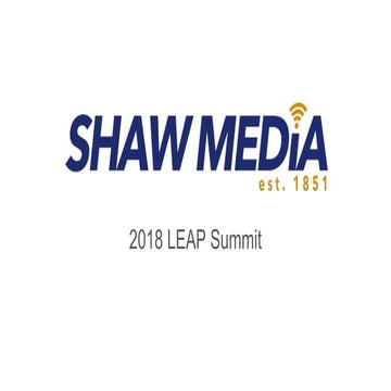 Shaw Media: Acquisition and Retention | PPTX | Email | Internet