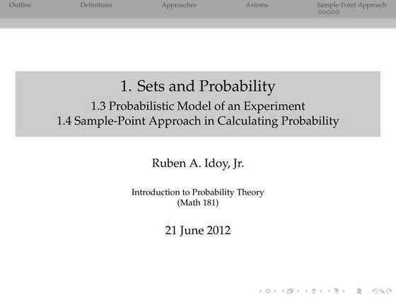 Probability | PPTX | Physics | Science