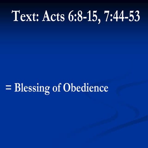 1 3 - overcome a spirit of disobedience. 26 june. 2011 - 1 | PPTX