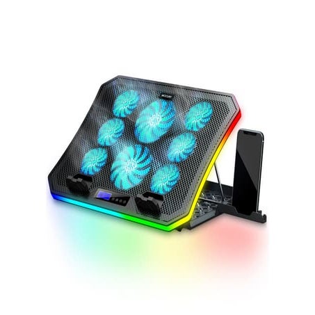 MOOJAY C50 Laptop Cooling Pad – Ultimate Cooling & RGB Gaming ...