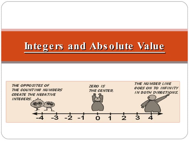 7th integers class 7 ppt | PPTX