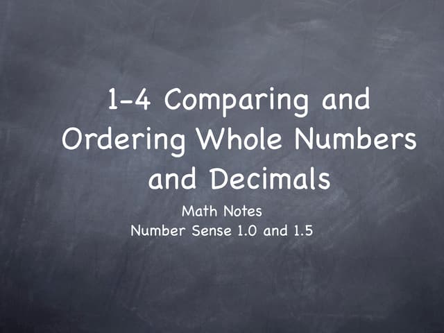 Numbers Up To 10000 - Chapter 1 - Math Grade 3 | PPTX