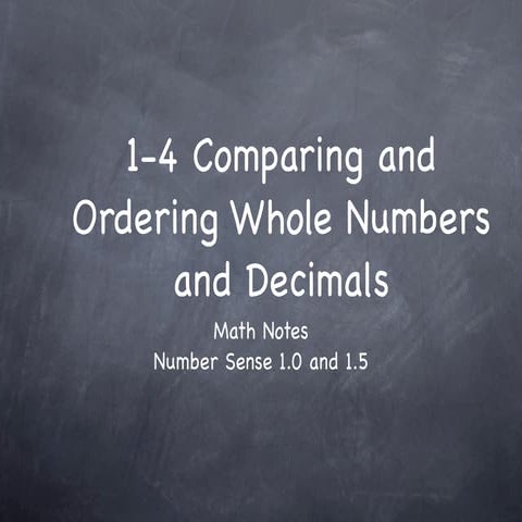 Ordering decimals | PDF