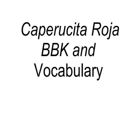1.4 bbk vocab | PPT