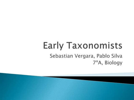 History of taxonomy | PDF | Biological Sciences | Science