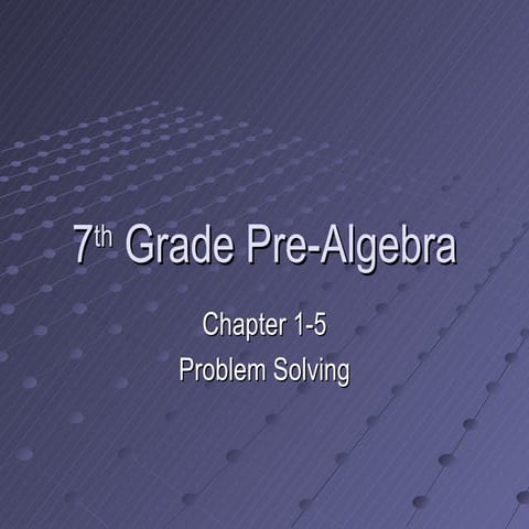 Chapter 1, Lesson 4 | PPT