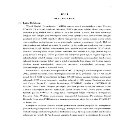 Laporan akir program kkn | DOCX