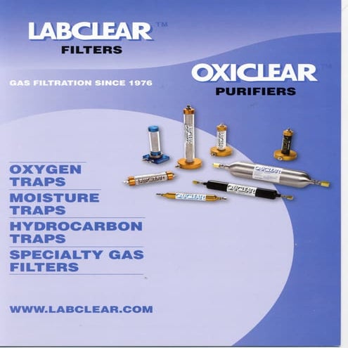 LabClear Gas Filters & Oxiclear Gas Purifiers Brochure | PDF | Skin ...