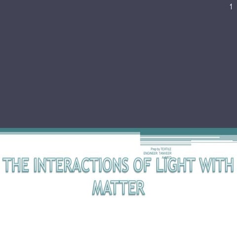 1.8 light and matter | PPT