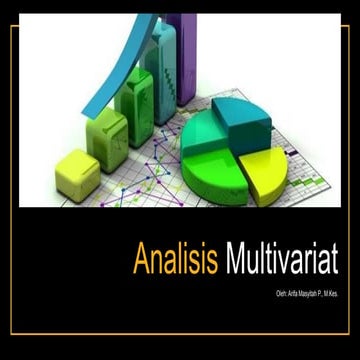 1 - Analisis Multivariat (Biostatistik dan Kependudukan) | PDF