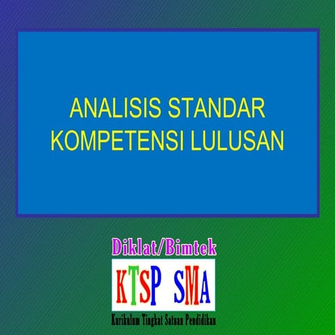 1. analisis skl | PPT