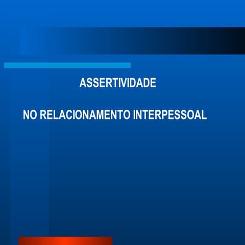 Powerpoint assertividade | PPTX