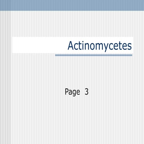 1 B Actino | PPT