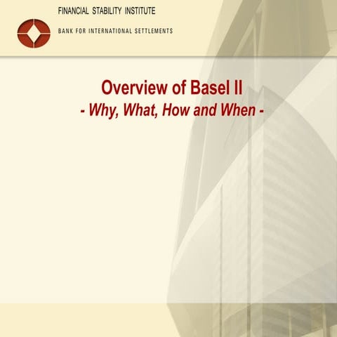 Basel II information detailed presentation | PPTX