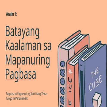 3-TEKSTONG IMPORMATIBO (Para Sa Iyong Kaalaman).pptx