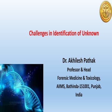 1-Challanges in Identification of Unknown.pptx