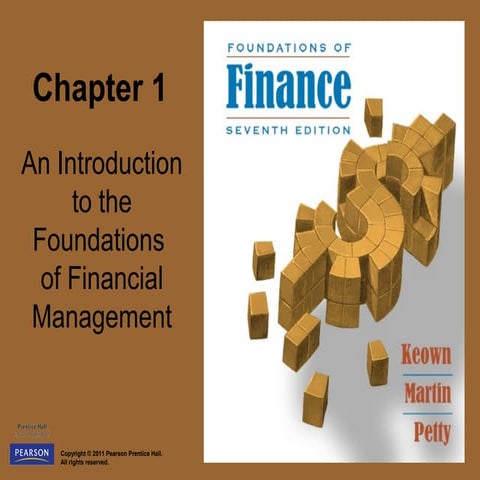 1. chapter 1 introduction of Finance | PPT