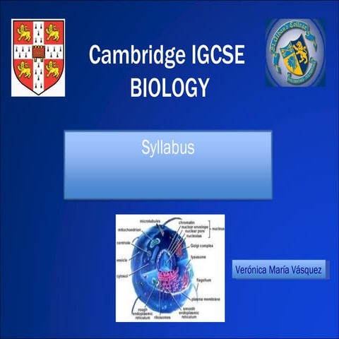 Biology Unit 1 for IGCSE. | PPT