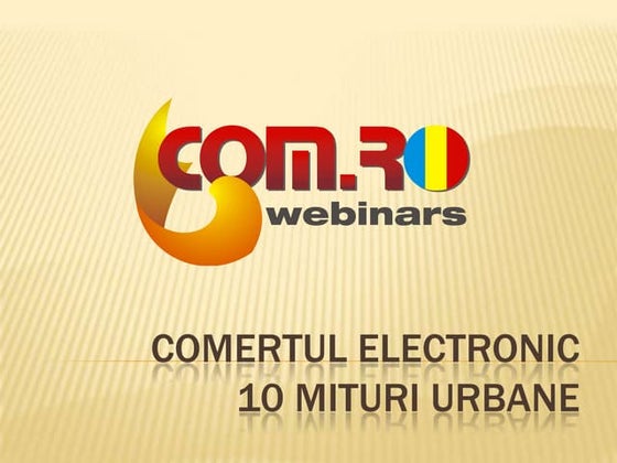 Prezentare SCnet Romania | PPT