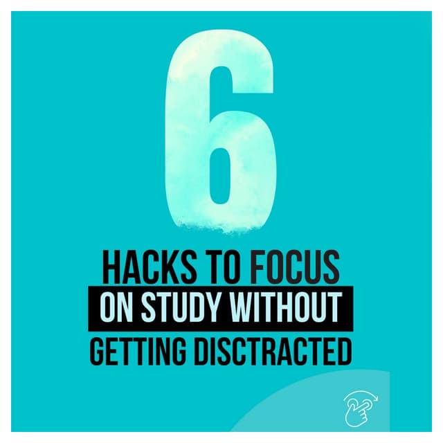 How to Focus on Study without getting Distracted | PDF
