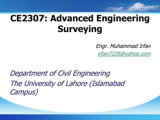 Lec. 11 setting out simple circular curve | PDF | Physics | Science