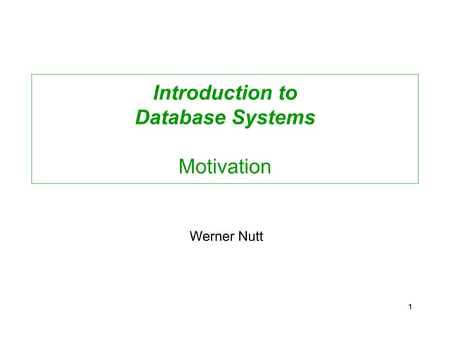 Database Systems Introduction Powerpoint Ppt 0659