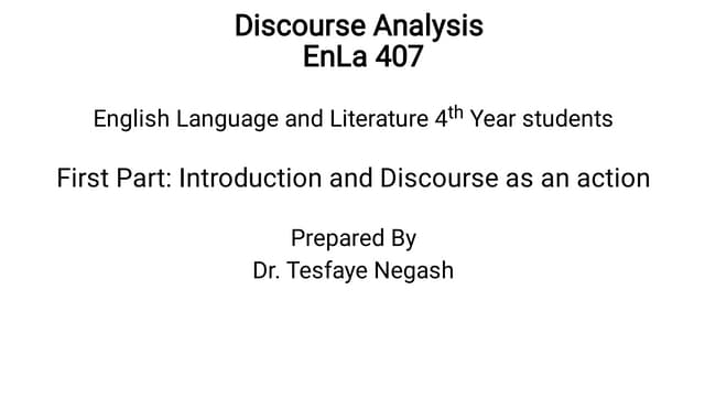 Norman Fairclough 3D Model and Critical Discourse Analysis | PPTX