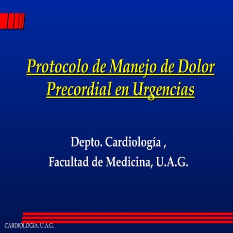 Dolor Precordial | PPT