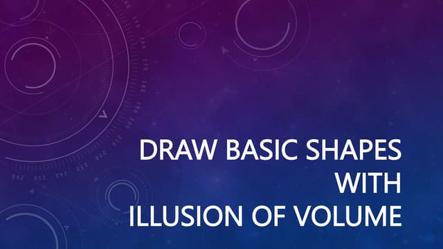 Freehand sketching | PPTX