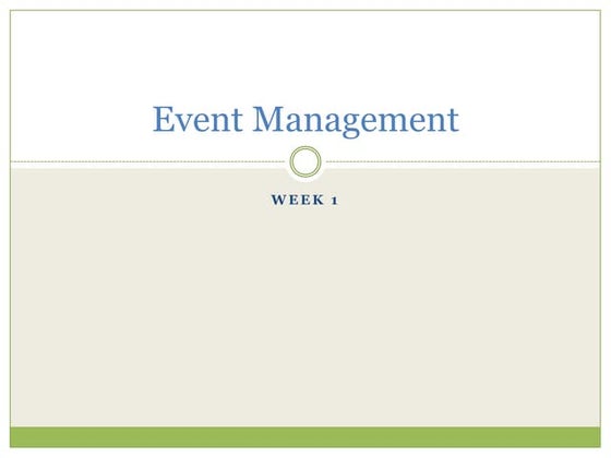 event proposal | PPT