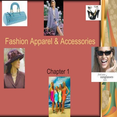 1 fashion apparel & accessories | PPT