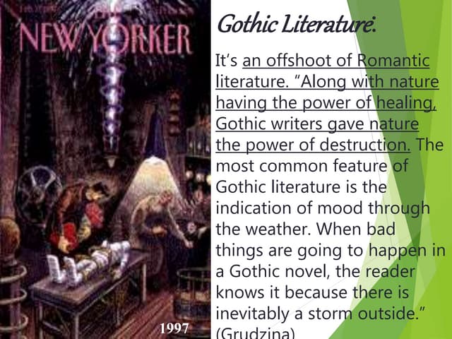 Gothic fiction | PPT