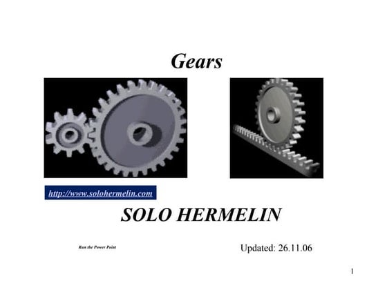 Theoretical Modeling of Planetary Gear Set Tooth Local Faults | PPT