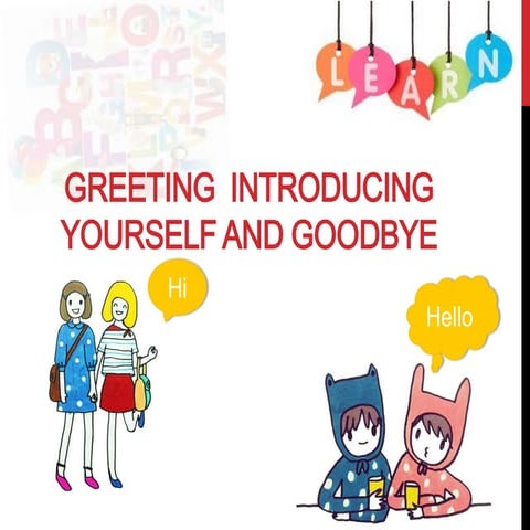Greeting and Introducing Yourself | PDF