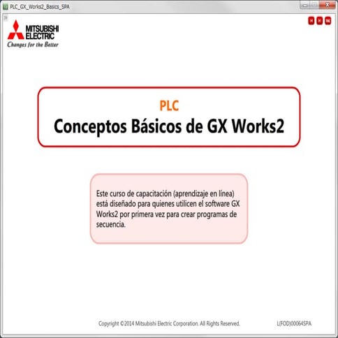 1 gx works2 basics fod00064 spa | PDF