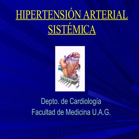 HipertensióN Arterial Primaria | PPT