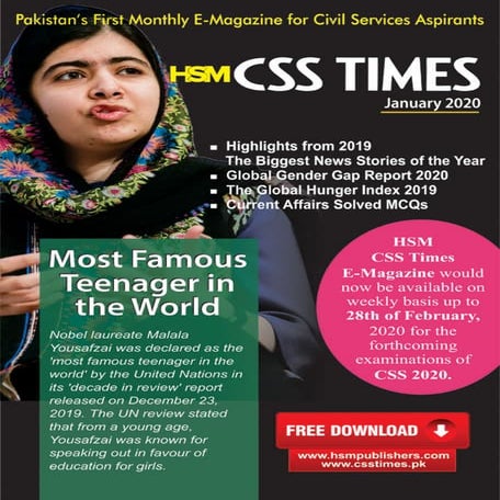 1 hsm css times january 2020 downlaod | PDF