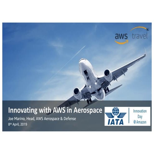 Aws In Aerospace By Joe Marino Pdf Cloud Computing Internet